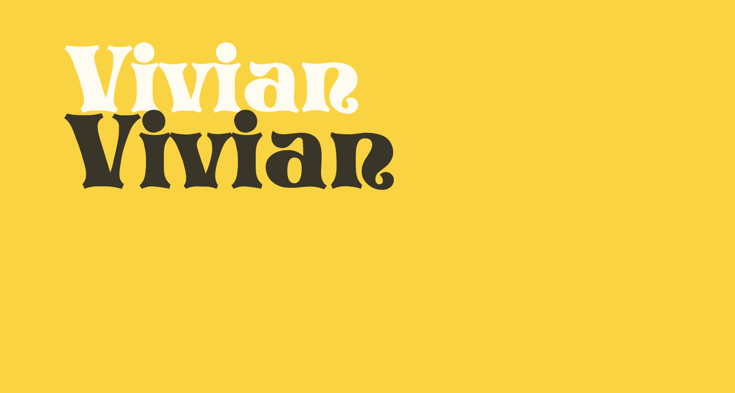 Vivian free Font - What Font Is