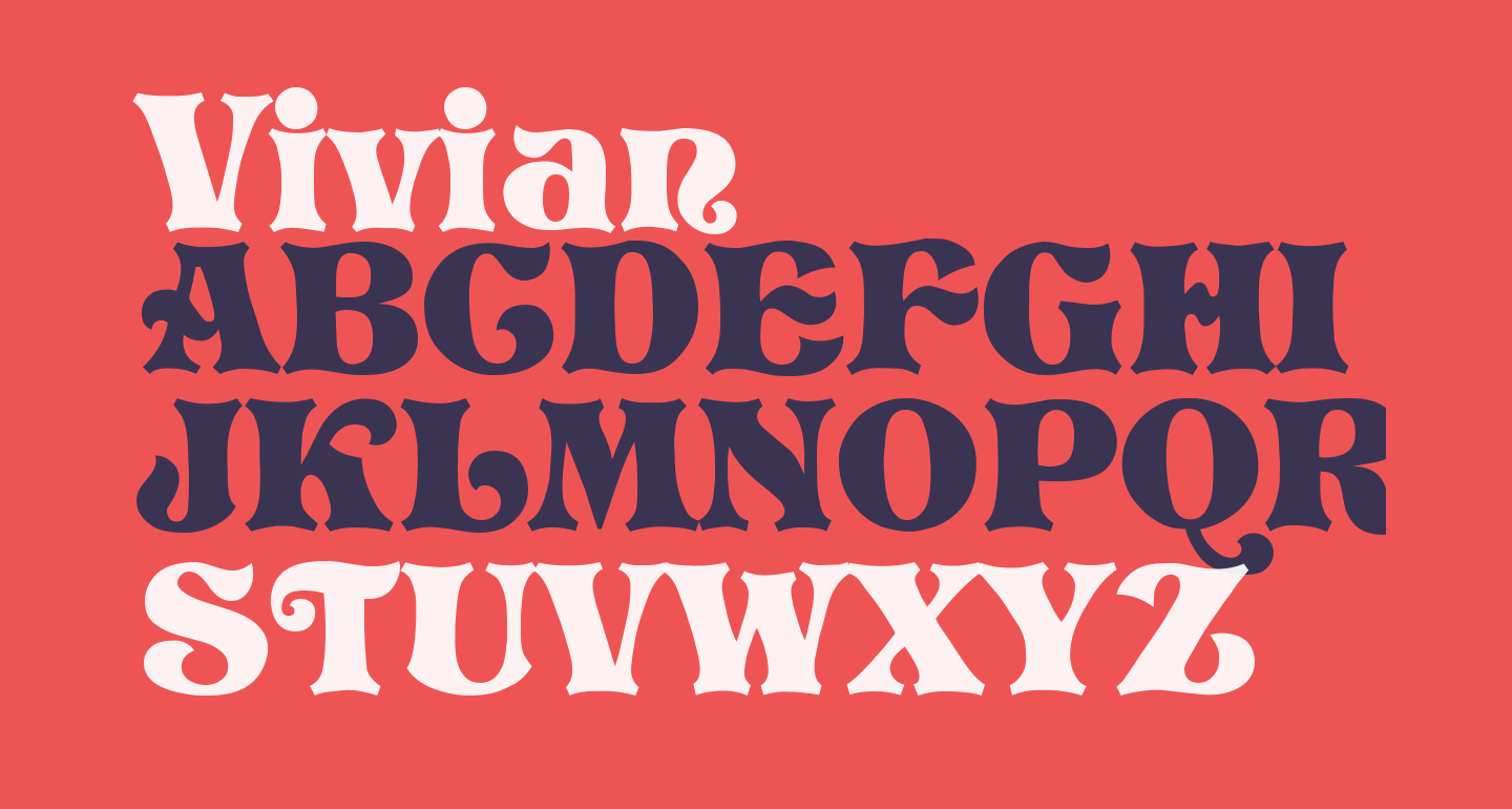 Vivian free Font - What Font Is