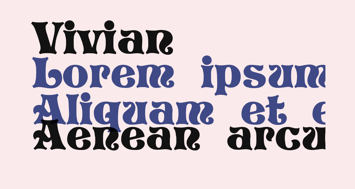 Vivian free Font - What Font Is