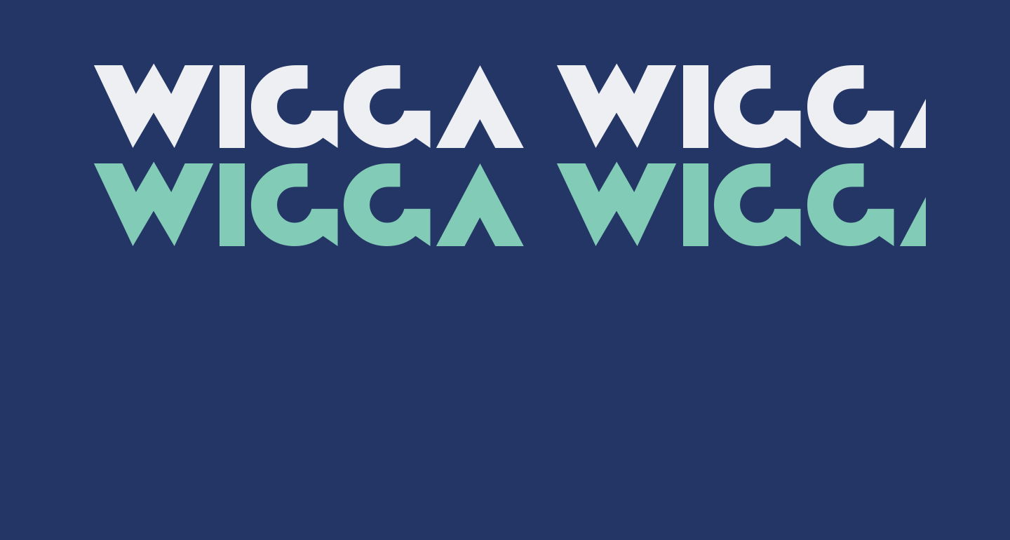 Wigga Wigga Bold free Font - What Font Is