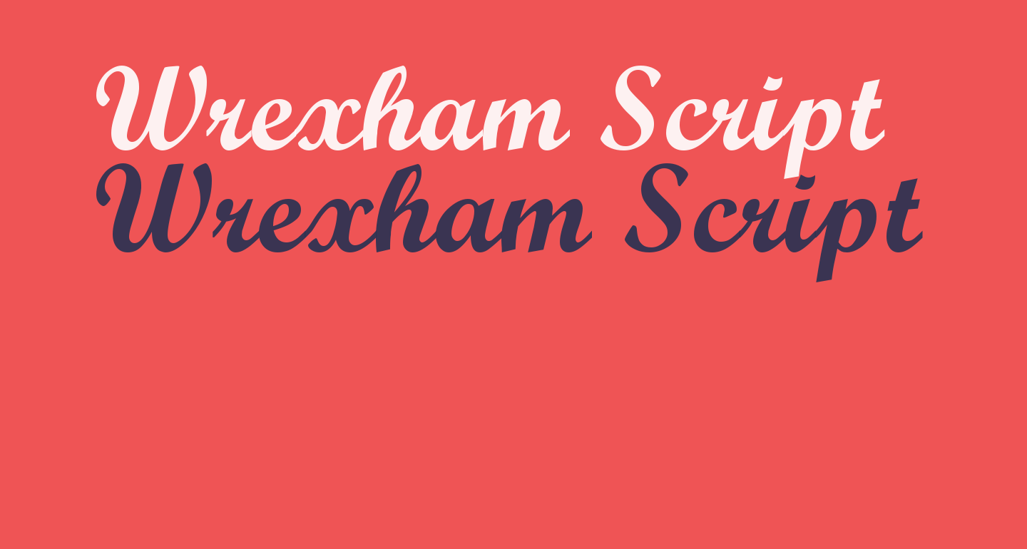 Wrexham Script free Font - What Font Is