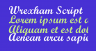 Wrexham Script free Font - What Font Is